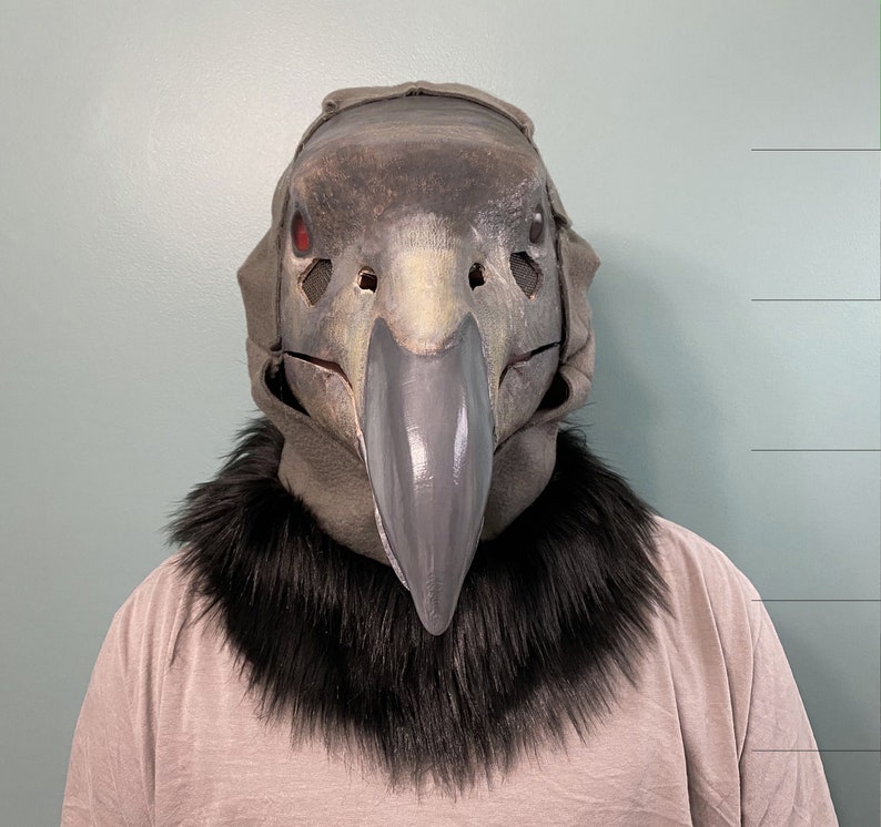 Realistic California Condor Vulture Fursuit Head - Etsy