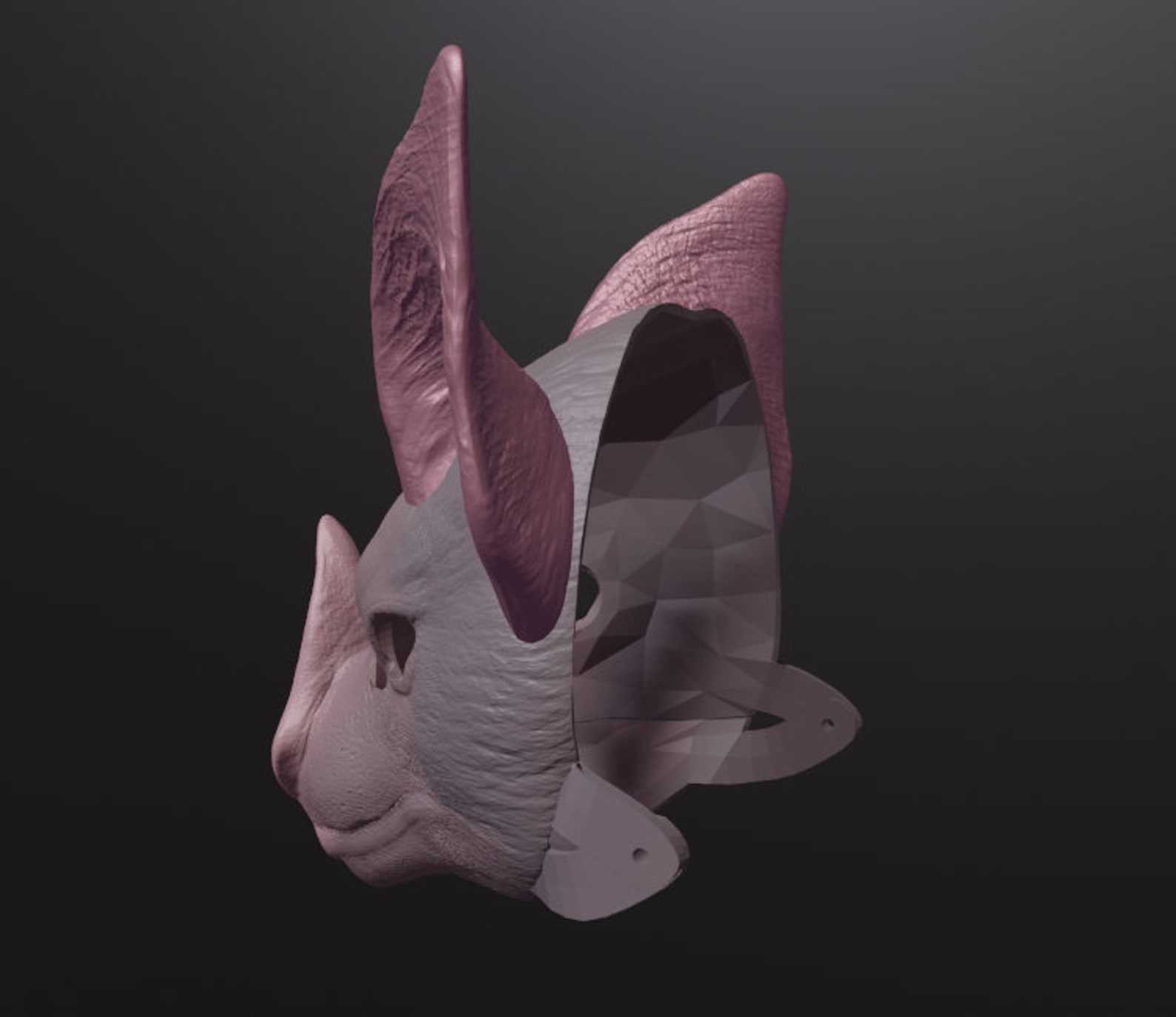 Leaf Nosed Bat Mask .STL Files for 3D Printing - Etsy