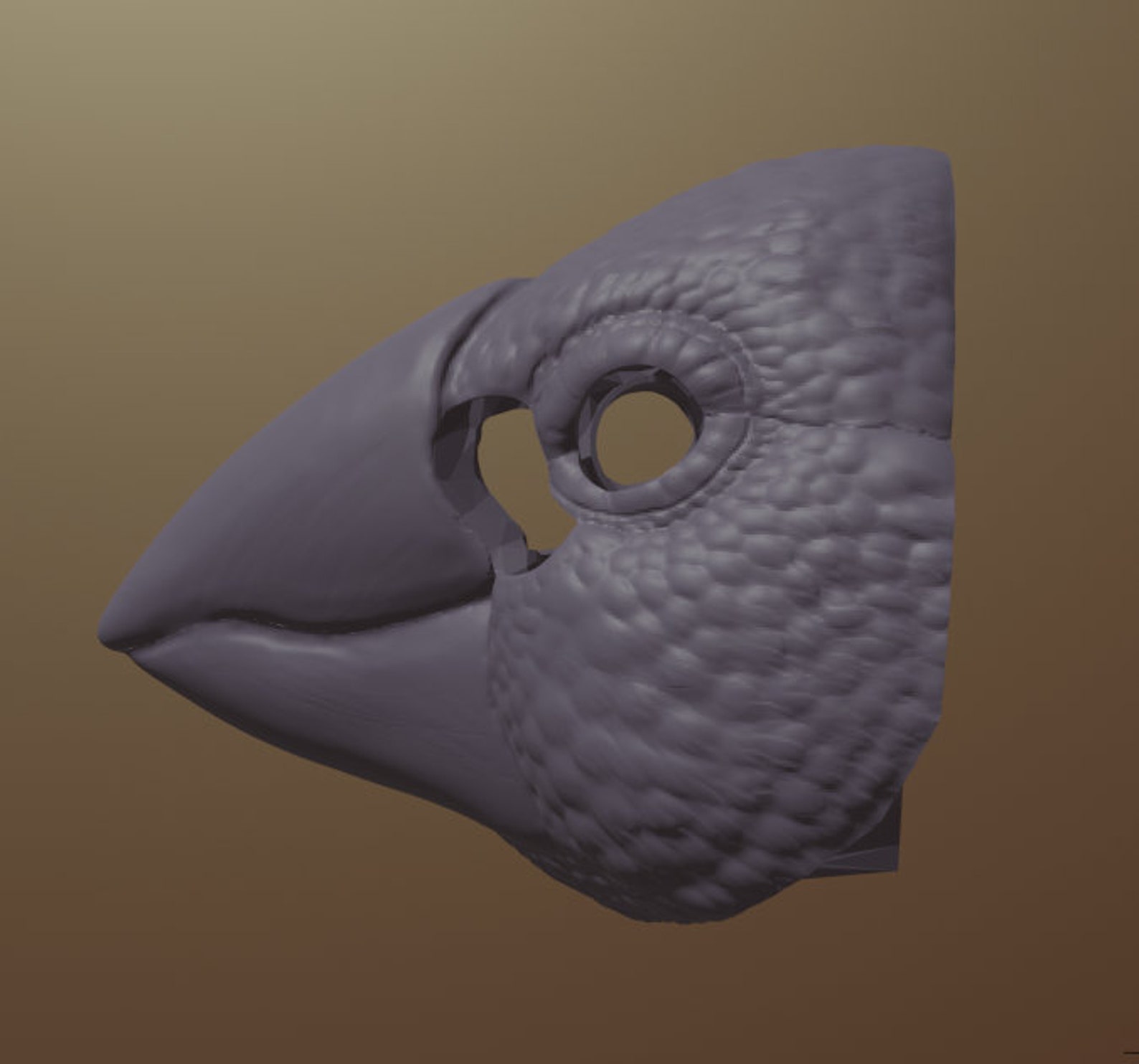 Java Finch Mask .STL Files for 3D Printing - Etsy