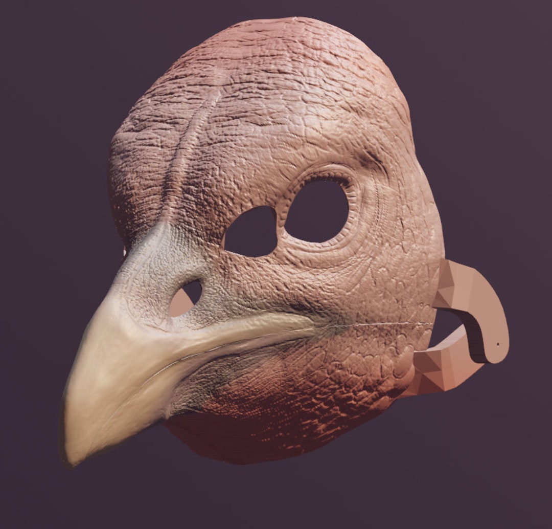 Turkey Mask .STL Files for 3D Printing - Etsy
