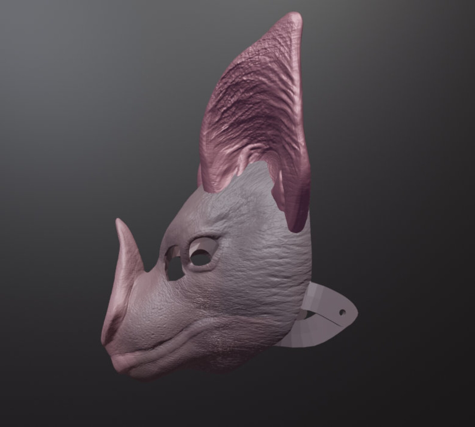 Leaf Nosed Bat Mask .STL Files for 3D Printing - Etsy