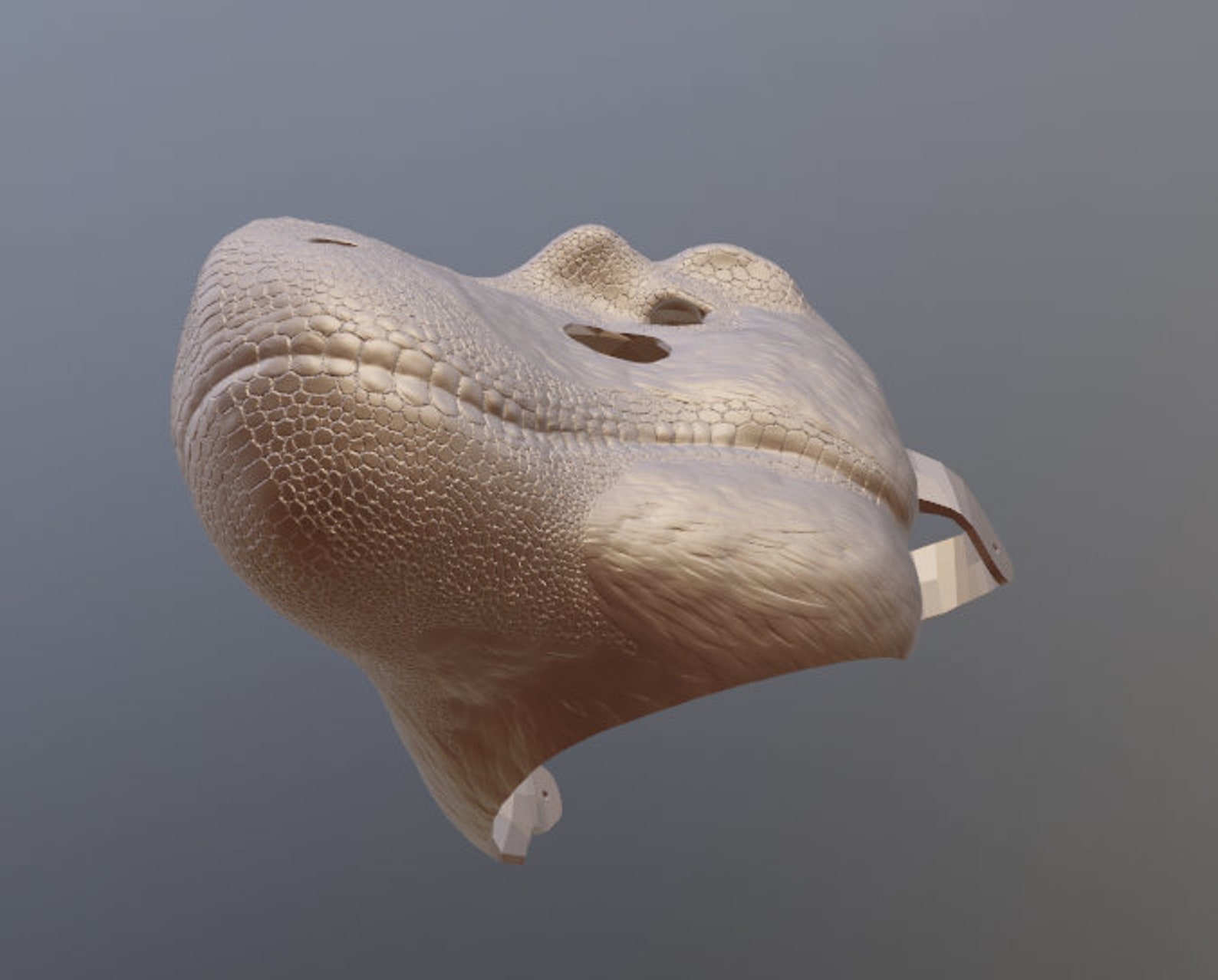 Nanuqsaurus Mask .STL Files for 3D Printing - Etsy