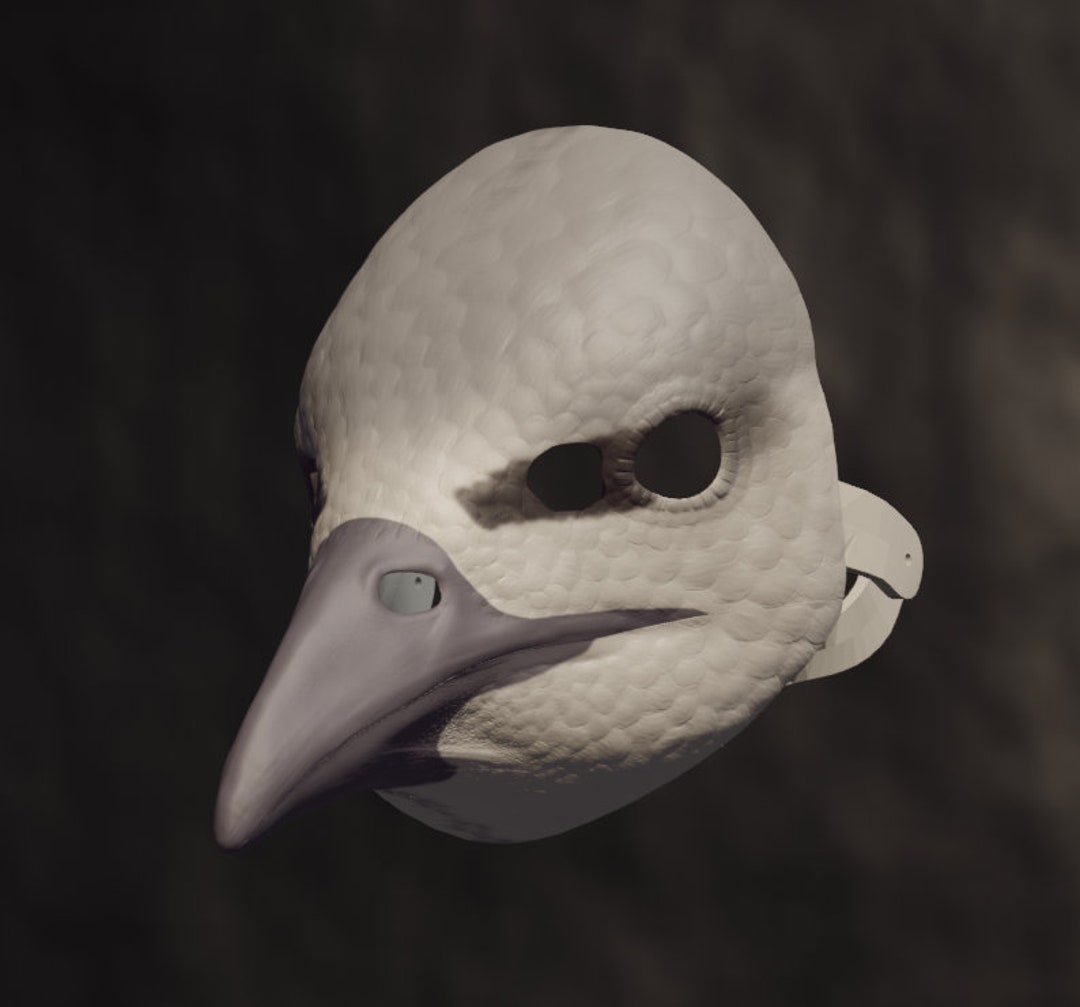 Northern Mockingbird Mask .STL Files for 3D Printing - Etsy
