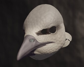 Chicken Mask .STL Files for 3D Printing - Etsy