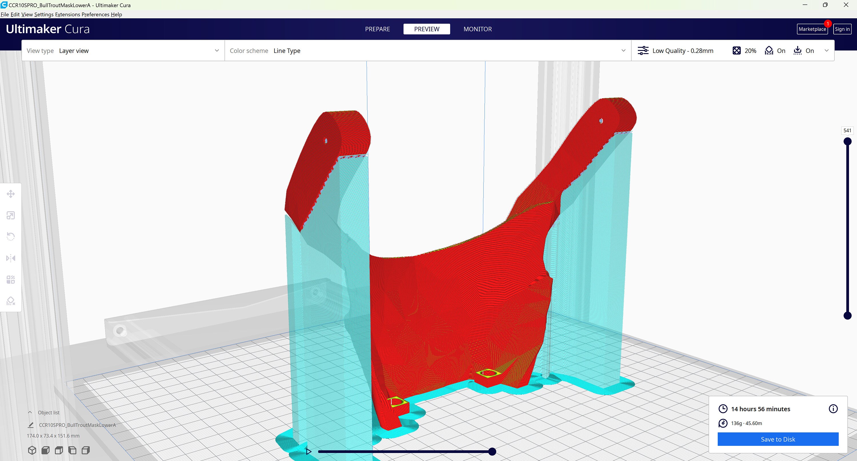 Bull Trout Mask .STL Files for 3D Printing - Etsy Australia