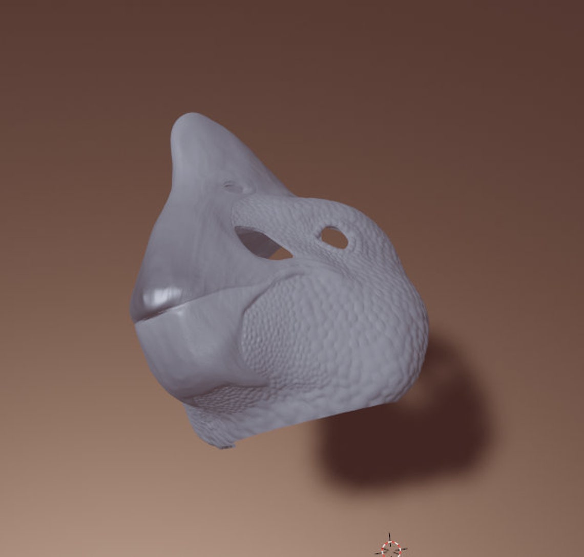 Citipati Mask .STL Files for 3D Printing - Etsy