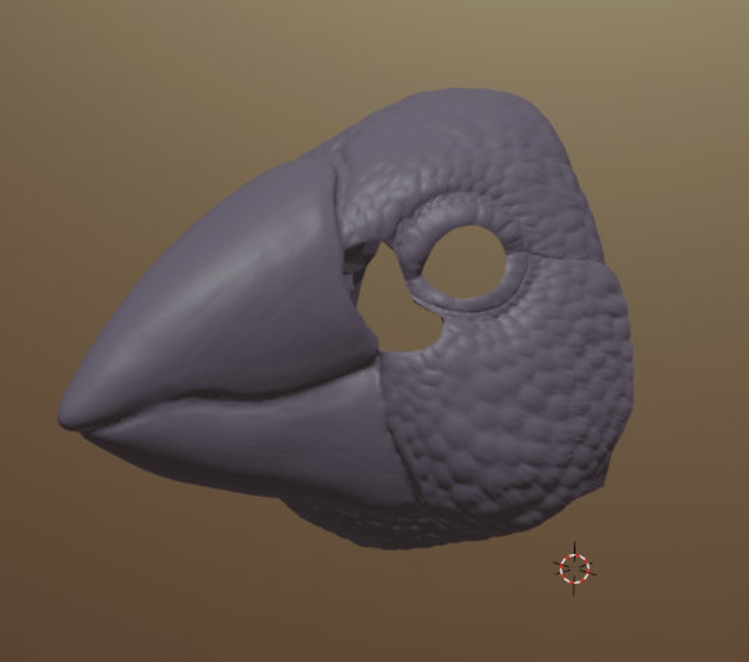 Java Finch Mask .STL Files for 3D Printing - Etsy