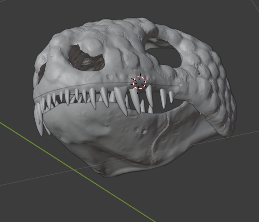 Beaded Lizard Skull Mask 3D Model Files - Etsy