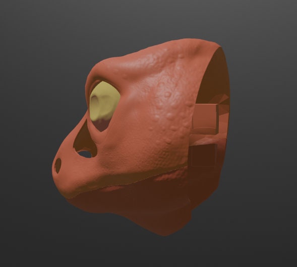 Newt Mask .STL Files for 3D Printing - Etsy
