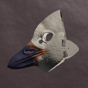 Plover Mask .STL Files for 3D Printing - Etsy