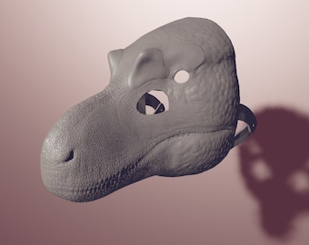 Dino Mask 3D Model/.stl Files for 3D Printing - Etsy