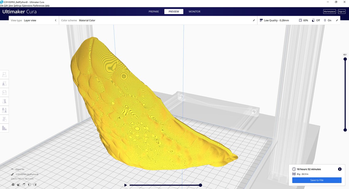 Ball Python Mask 3d Model Files | Etsy