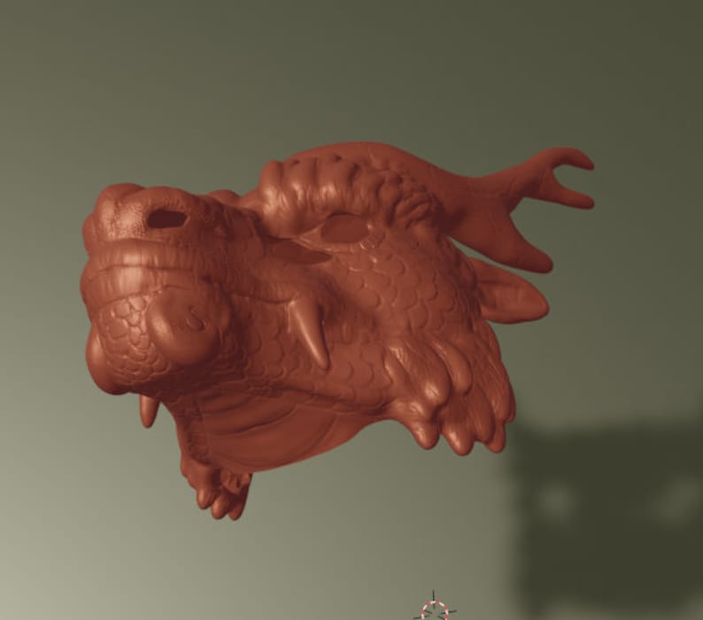 Eastern Dragon Mask .stl Files for 3D Printing - Etsy