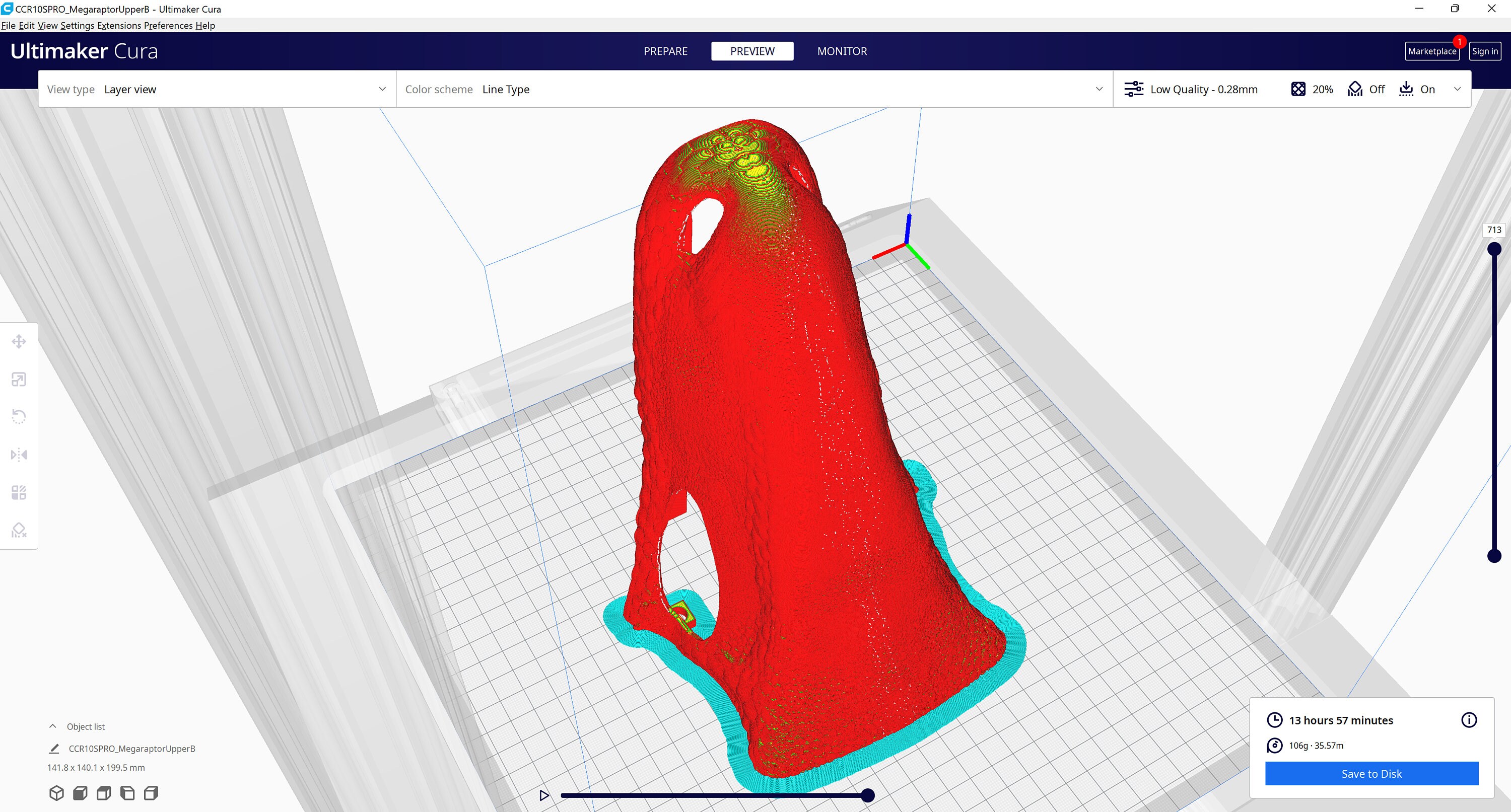 Megaraptor Mask .STL Files for 3D Printing - Etsy