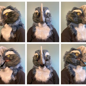 Realistic Oviraptor Fursuit Head - Etsy