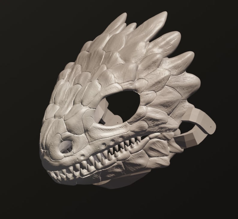 Cordylus Giganteus Skull Mask .STL Files for 3D Printing - Etsy