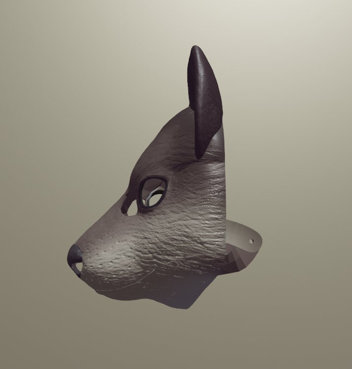 Pine Marten Mask .STL Files for 3D Printing - Etsy Australia