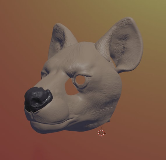 Hyena Mask .STL Files for 3D Printing - Etsy