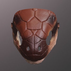 Puff Faced Water Snake Mask .STL Files for 3D Printing - Etsy