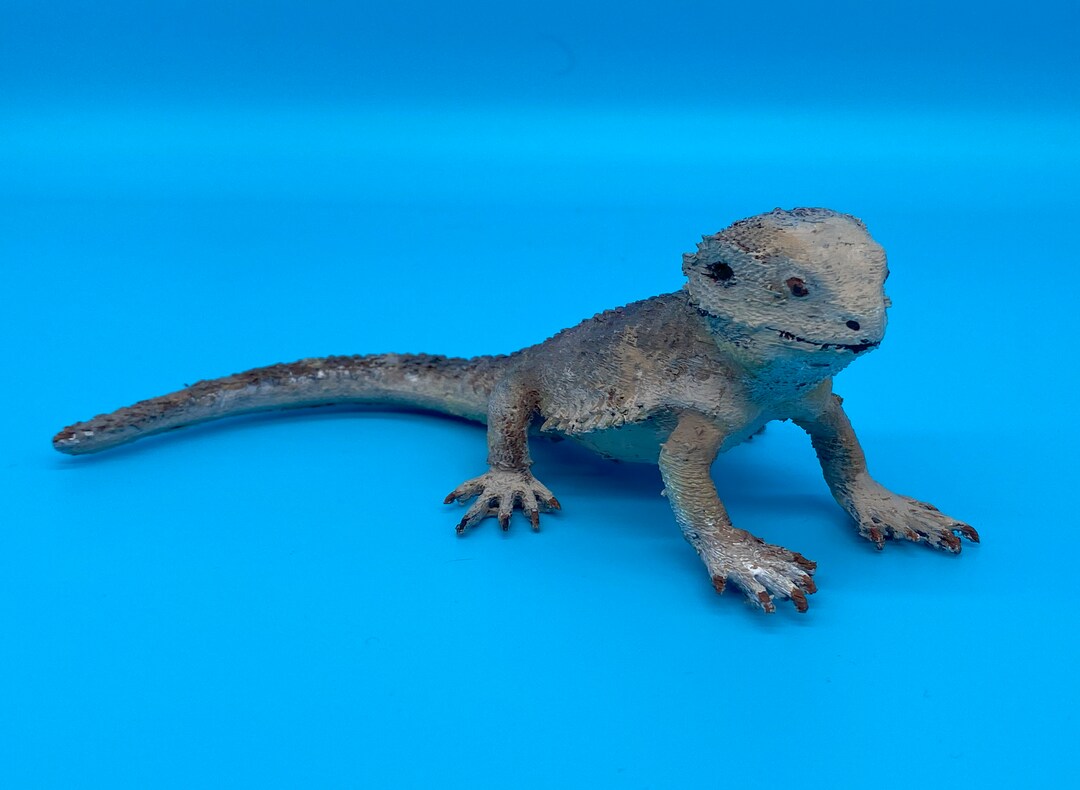 Physical 3D Printed Bearded Dragon Figurine - Etsy