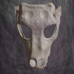 Crocodile Skull Mask .STL Files for 3D Printing - Etsy