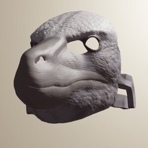 Daurlong Mask .STL Files for 3D Printing - Etsy