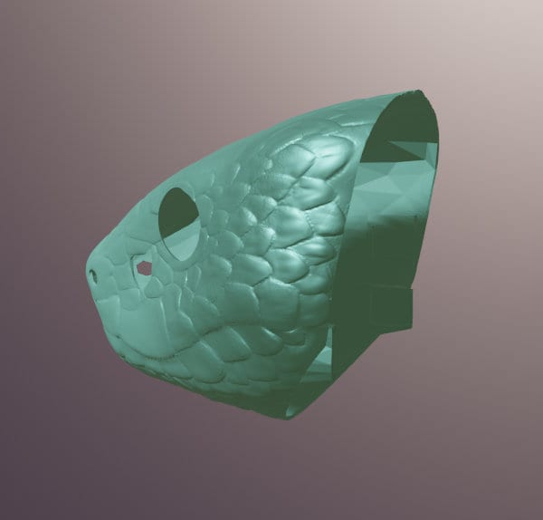 Pit Viper Mask V2 .stl Files for 3D Printing | Etsy