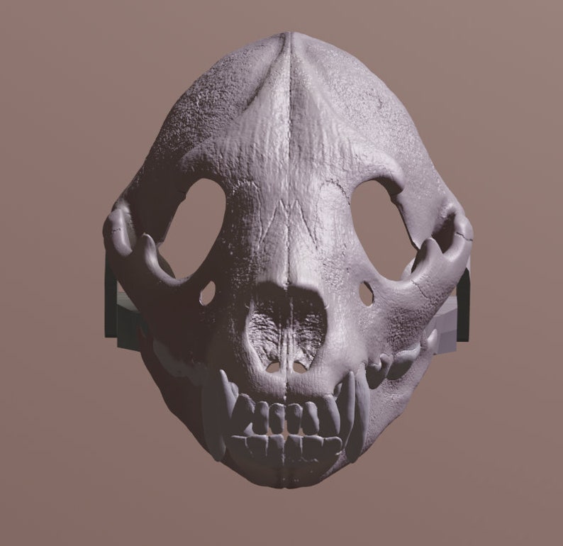 Hyena Skull Mask .STL Files for 3D Printing - Etsy