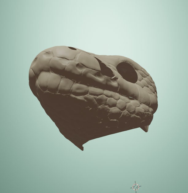 Ball Python V2 Mask .STL Files for 3D Printing - Etsy