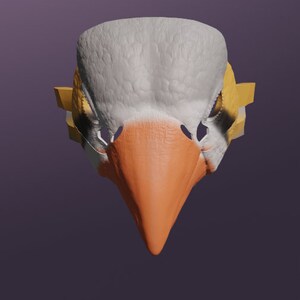 Zebra Finch Mask .STL Files for 3D Printing - Etsy Australia
