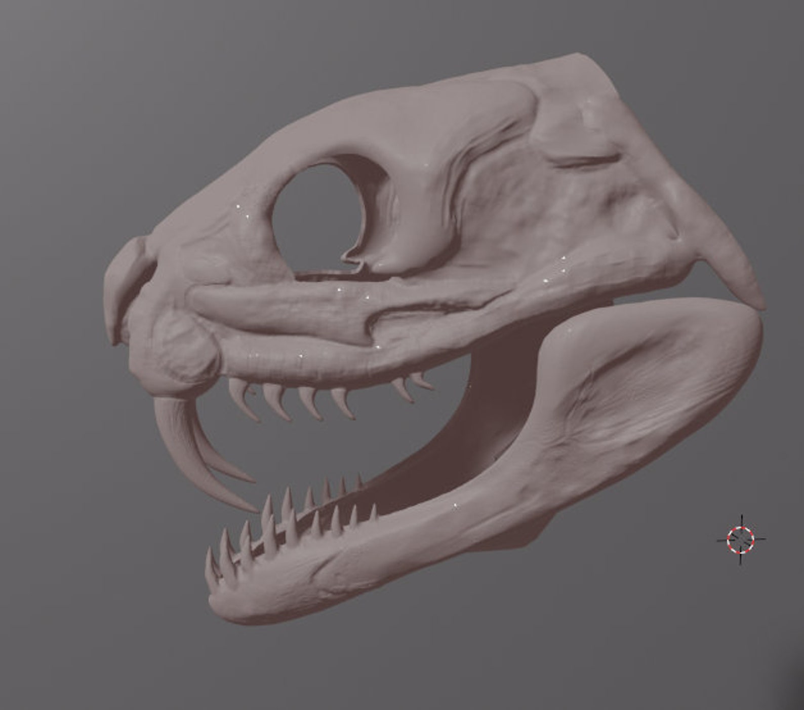 Venomous Snake Skull Mask .STL files for 3D printing | Etsy