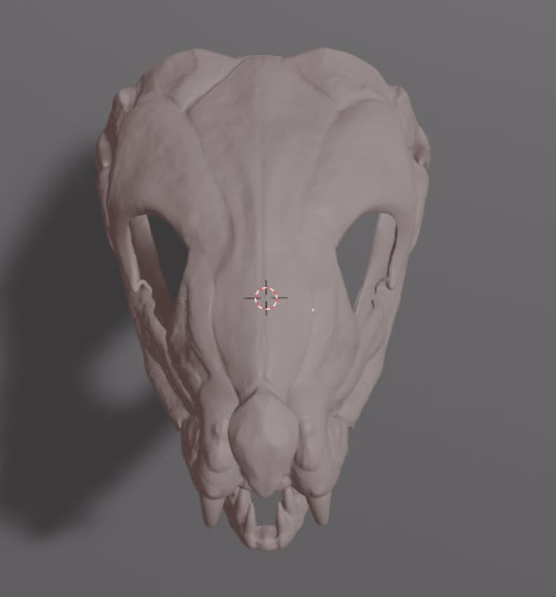 Venomous Snake Skull Mask .STL Files for 3D Printing - Etsy