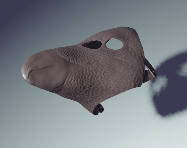 Adelie Penguin Mask .STL Files for 3D Printing - Etsy