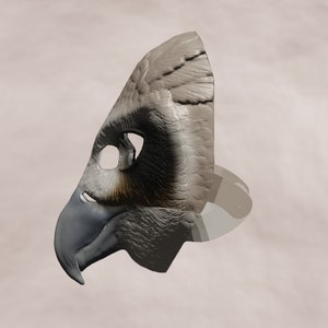 Great Horned Owl Mask .STL Files for 3D Printing - Etsy