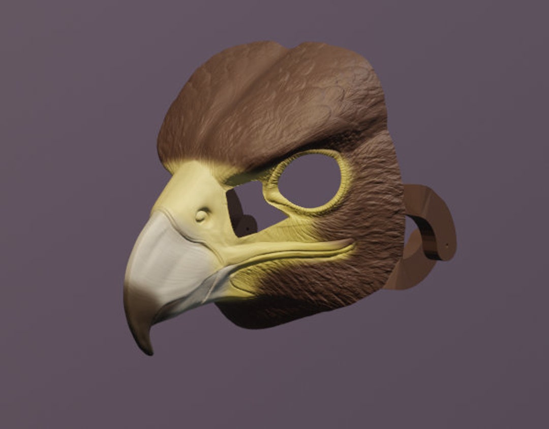 Harris Hawk Mask .STL Files for 3D Printing - Etsy