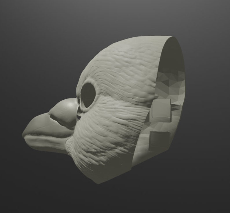 Pigeon Mask V2 .STL Files for 3D Printing - Etsy