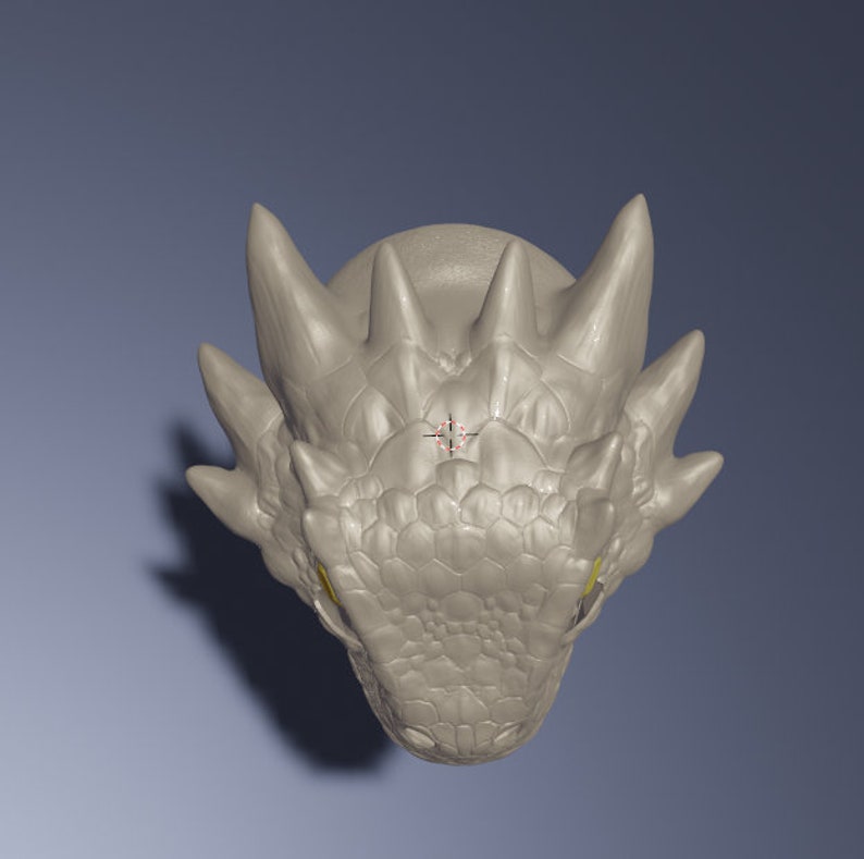 Horned Lizard Mask V2 .STL Files for 3D Printing - Etsy Australia