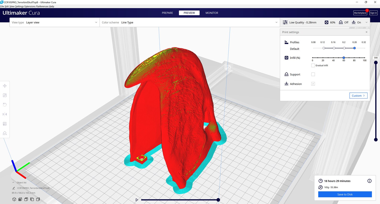 Terror Bird Skull Mask .stl Files for 3D Printing - Etsy