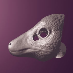 Archaeopteryx Mask V2 .stl Files for 3D Printing - Etsy