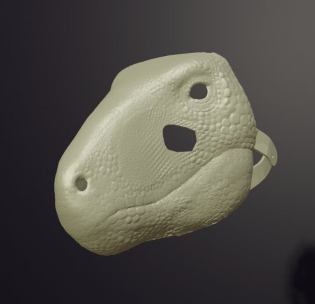 Dimetrodon Mask .STL Files for 3D Printing - Etsy