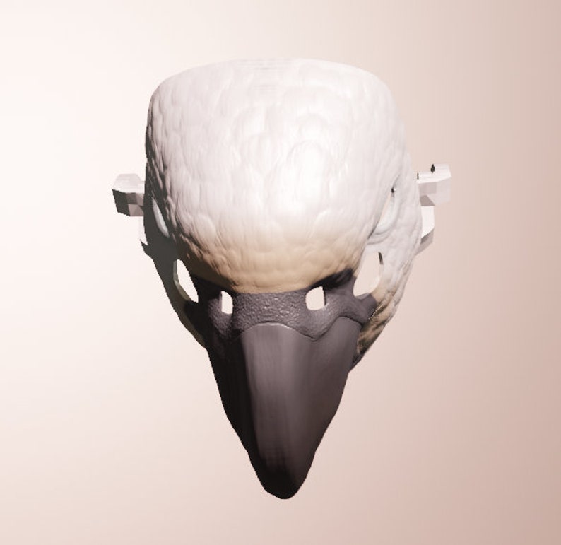Cockatoo Mask V3 .STL Files for 3D Printing - Etsy Canada