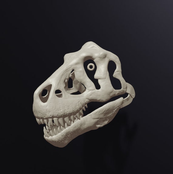 T-rex Skull Mask V2 .STL Files for 3D Printing - Etsy Australia