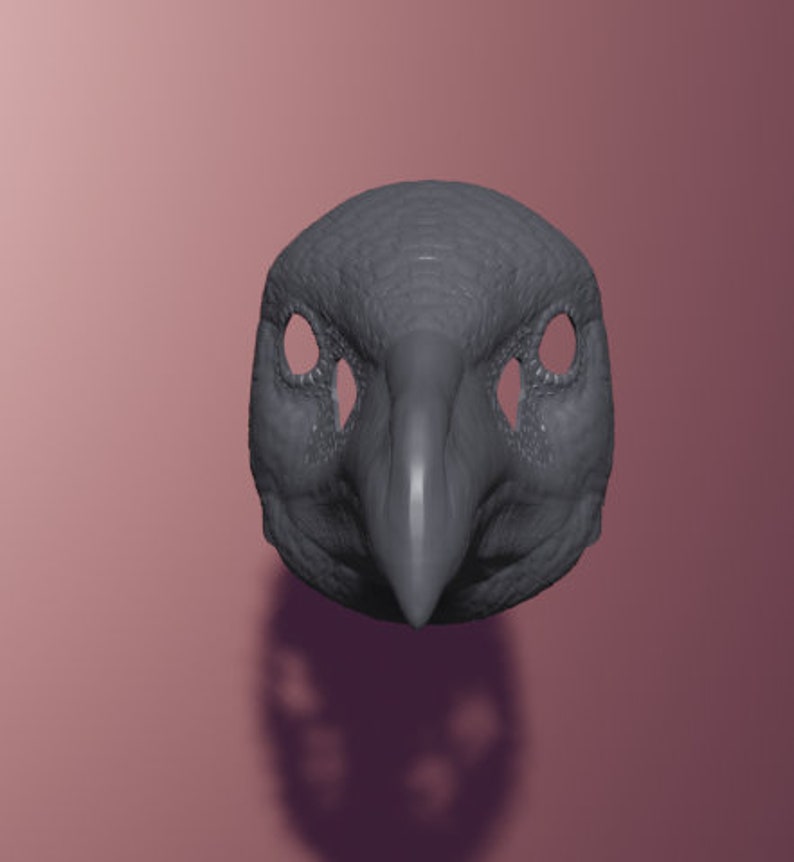 Cormorant Mask .stl Files for 3D Printing - Etsy