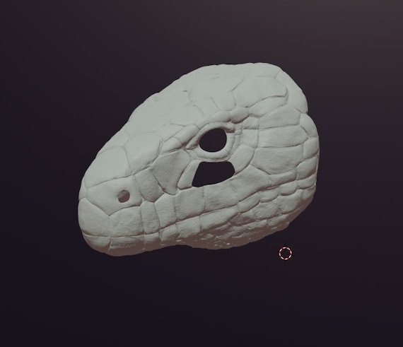 Skink Mask .stl Files for 3D Printing - Etsy