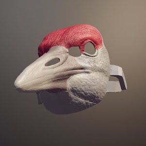 Sandhill Crane Mask .STL Files for 3D Printing - Etsy
