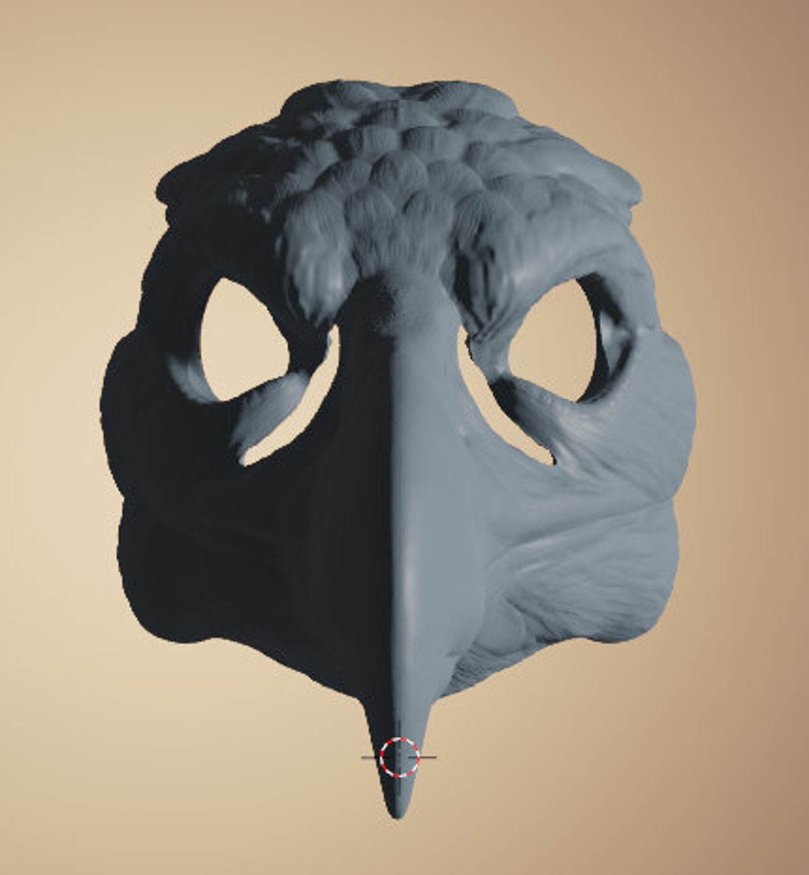 Harpy Eagle Mask .STL Files for 3D Printing - Etsy