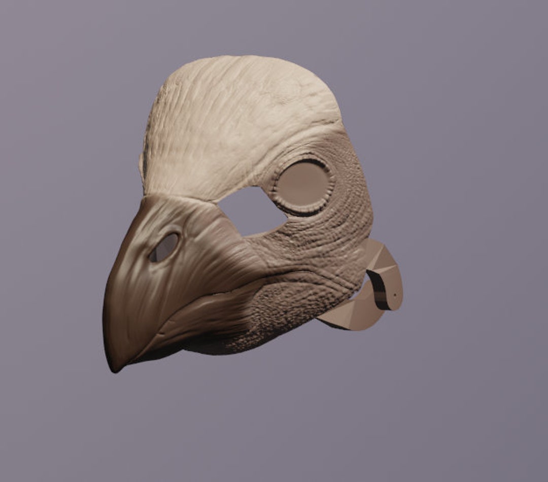 Go Away Bird Mask .STL Files for 3D Printing - Etsy