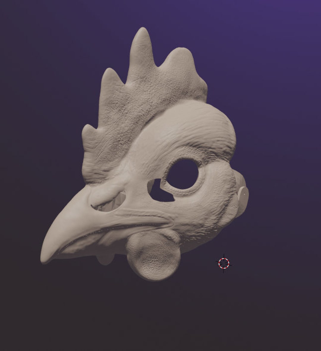 Chicken Mask .STL Files for 3D Printing - Etsy