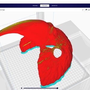 Kea Parrot Mask V2 .STL Files for 3D Printing - Etsy