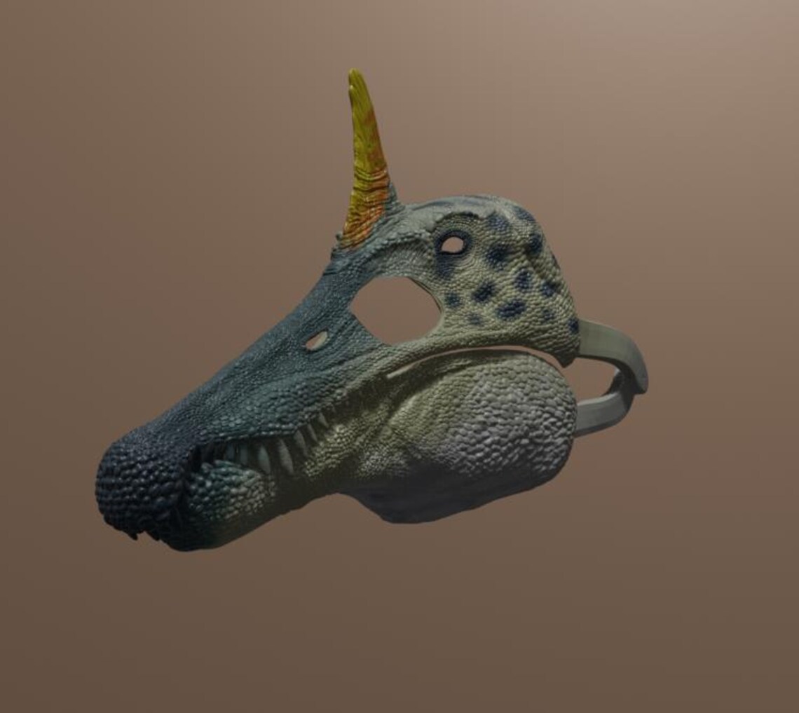 Scimitar Spinosaur Mask .STL Files for 3D Printing - Etsy